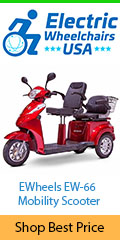EWheels EW-66 Mobility Scooter- Mobility Scooters Buy